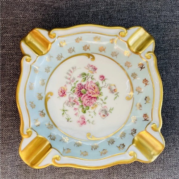 Limoges | Accents | Vintage Barat Limoges French Collectibles Ashtray ...